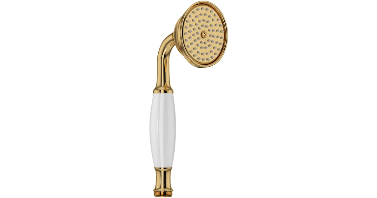 Rohl 1100/8EIB Spa Shower 1.8 GPM Single Function Hand Shower ...