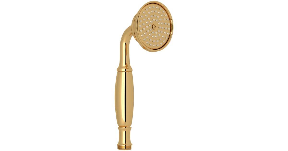 Rohl 1101/8EIB Spa Shower 1.8 GPM Single Function Hand Shower ...