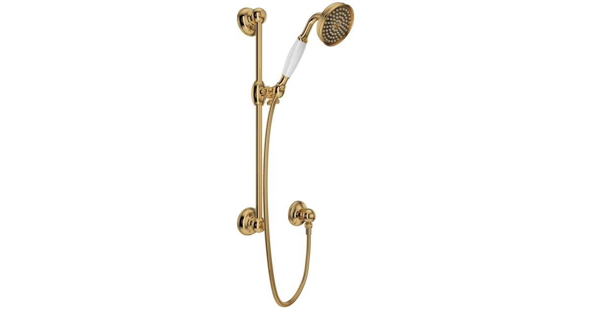 Rohl 1300EIB Spa Shower 1.8 GPM Single Function Hand Shower Package ...