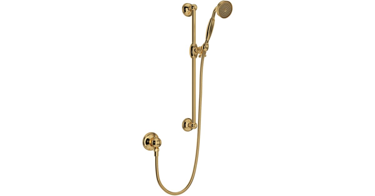 Rohl 1301EIB Spa Shower 1.8 GPM Single Function Hand Shower Package ...
