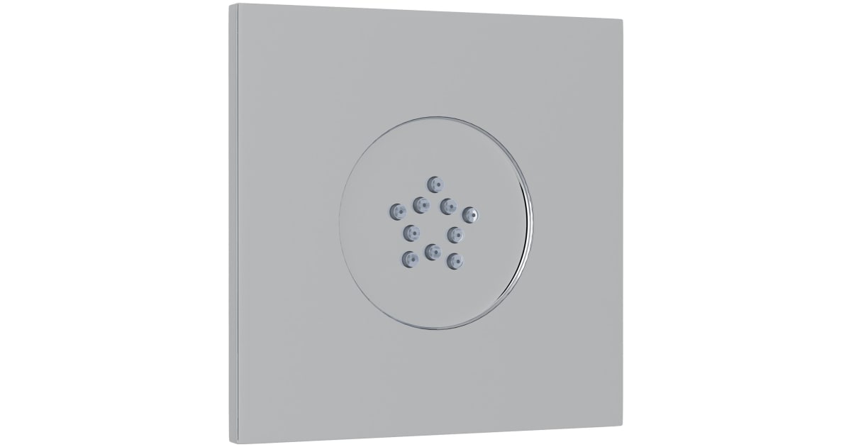 Rohl 24960APC Spa Shower Single Function Square Brass Body Spray ...