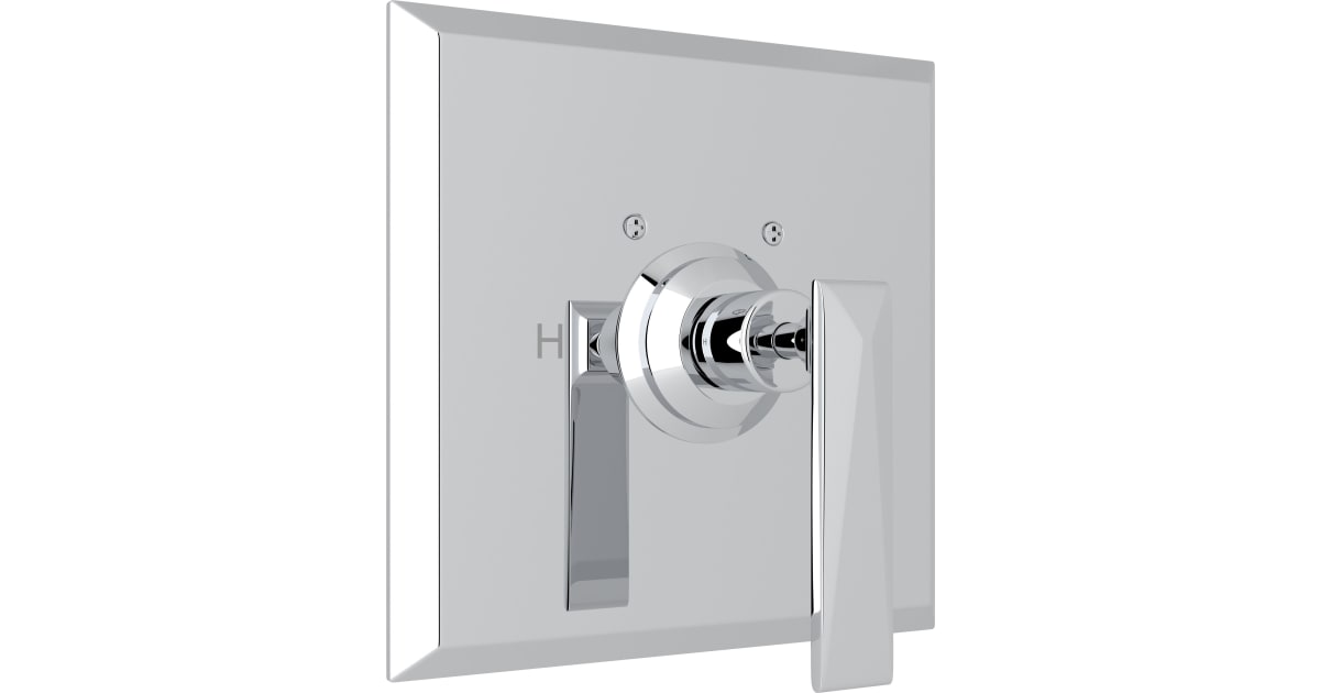 Rohl A1000LVAPC Vincent Pressure Balanced Shower Valve Trim Only with ...
