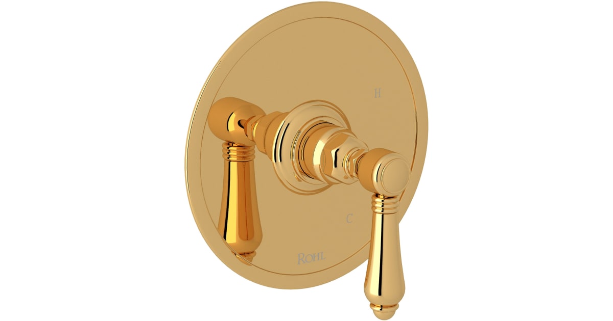 Rohl A1410LMIB Italian Bath Pressure Balanced Valve Trim Only with ...