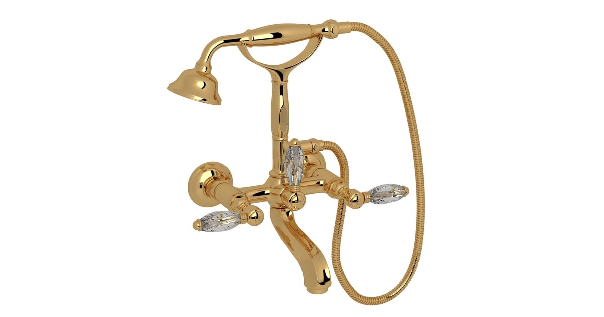 Rohl A1801LCIB Country Bath Tub and Shower Trim Package with Single ...