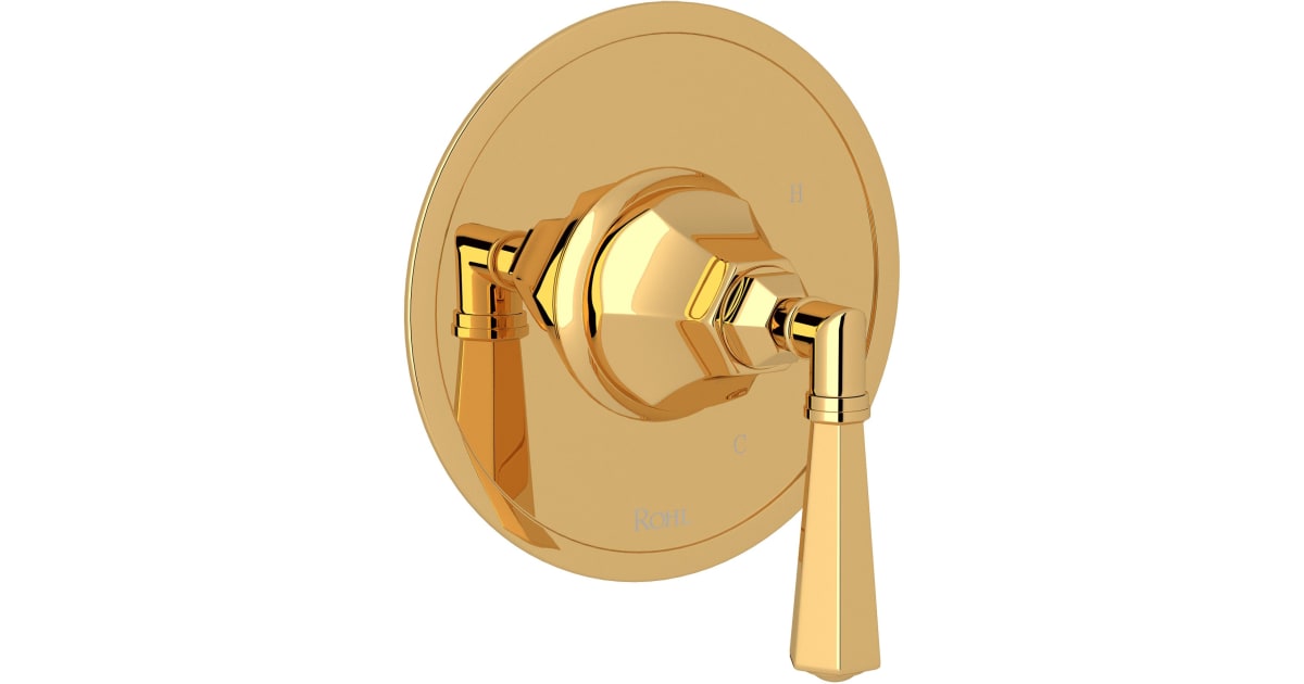 Rohl A1910LMIB Palladian Pressure Balanced Valve Trim Only with Single ...