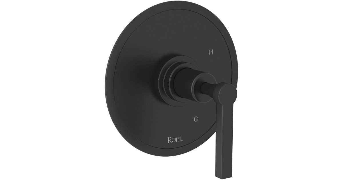 Rohl A2210LMMB Lombardia Pressure Balanced Valve Trim Only with Single ...