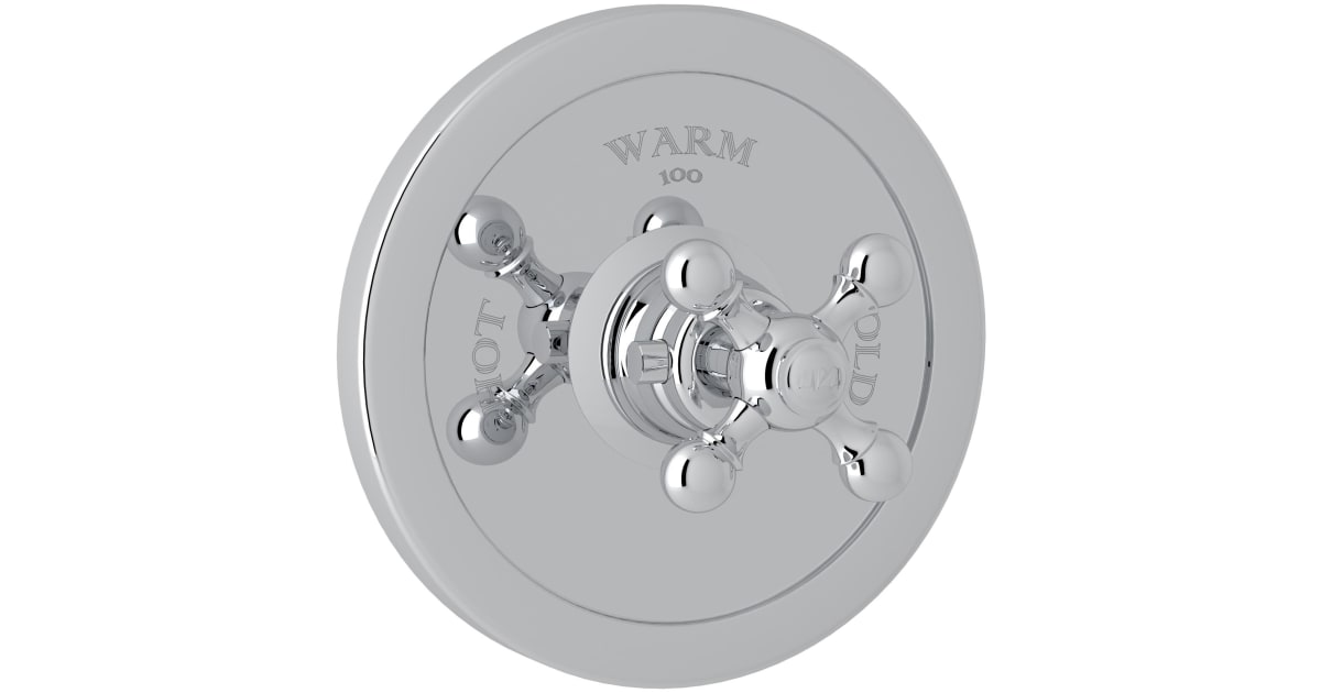 Rohl AC720X-APC/TO Arcana Thermostatic Valve Trim Only with Single ...