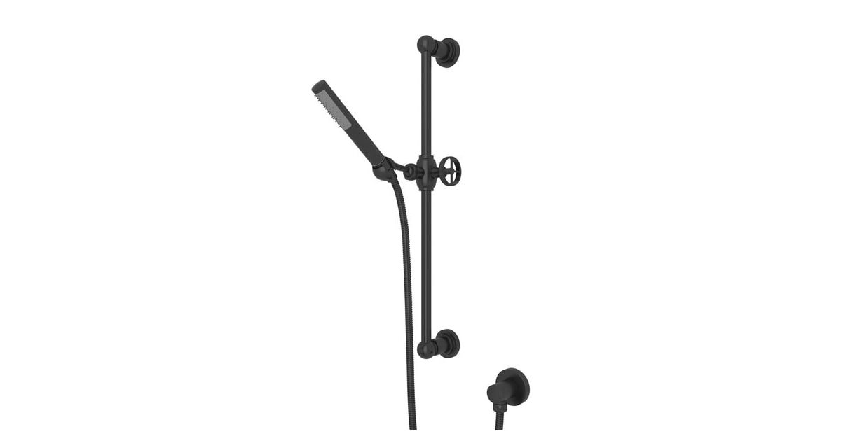 Rohl AKIT8074IWMB Campo, Spa Shower 1.8 GPM Single Function Hand Shower ...