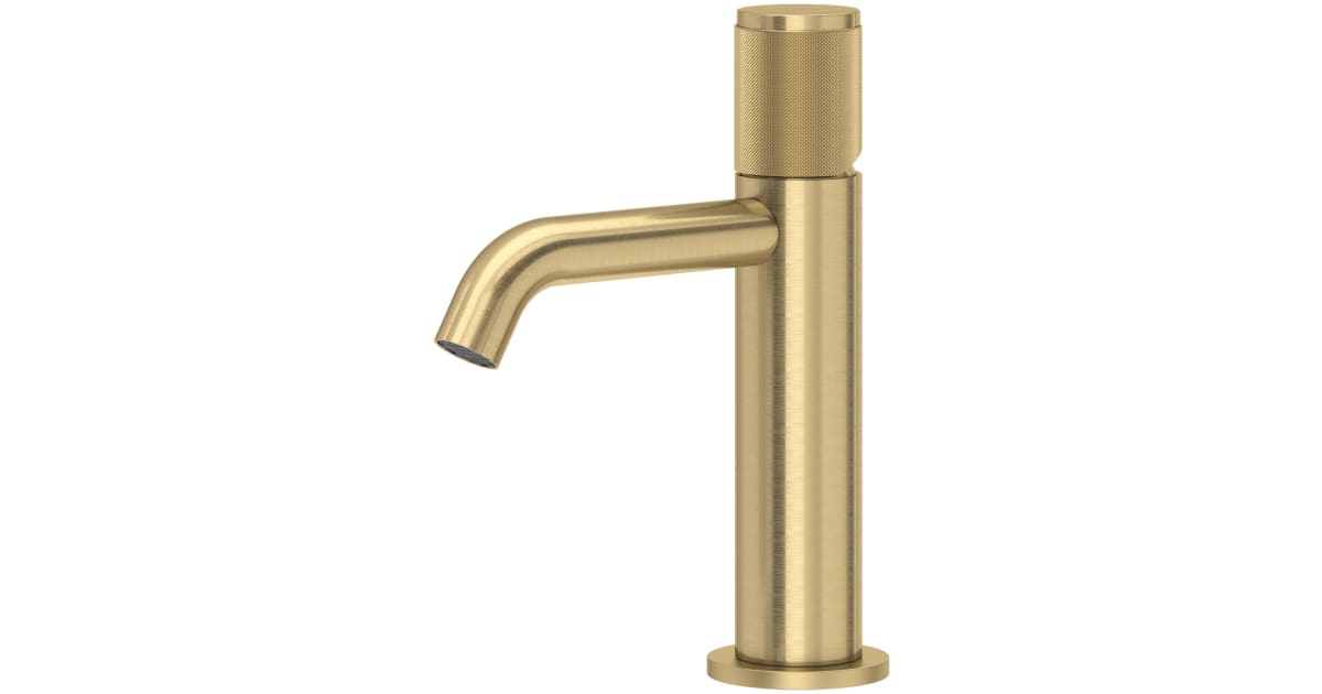 Rohl AM01D1IWAG Amahle 1.2 GPM Single Hole Bathroom Faucet with Pop-Up ...
