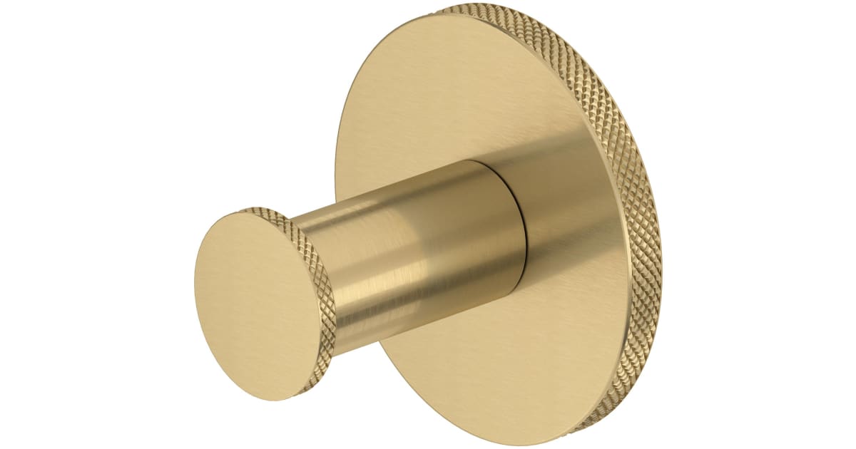 Rohl AM25WRHAG Amahle Wall Mounted Single Robe Hook | Ferguson Home