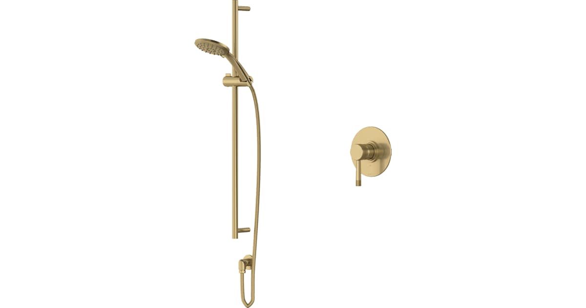 Rohl AMAHLE-TAM51W1LMAG-KIT Amahle Pressure Balanced Shower System with ...