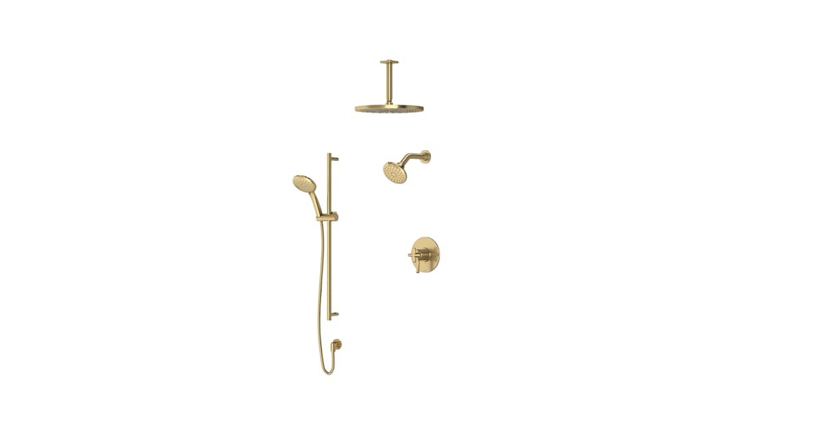 Rohl APOTHECARY-TAP47W1LMAG-KIT Apothecary Thermostatic Shower System ...