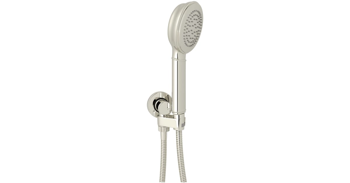 Rohl C50000/1PN Spa Shower 1.8 GPM Single Function Hand Shower ...