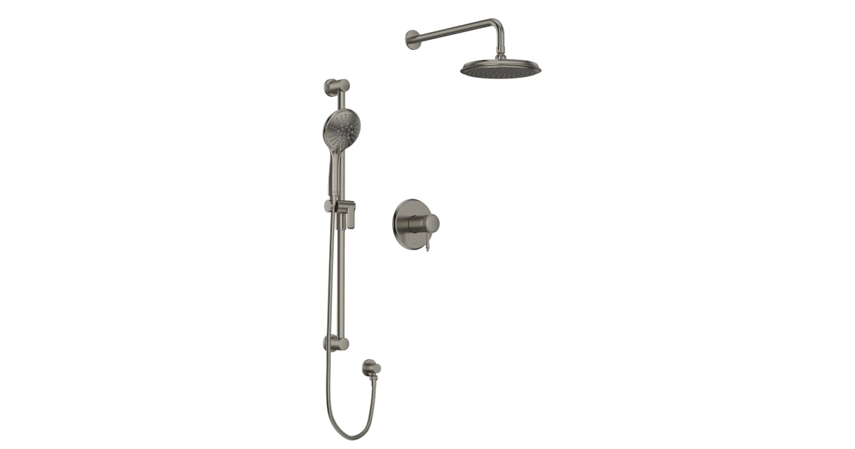 Rohl CLASSIC-TGN23BN-KIT Classic Thermostatic Shower System with Shower ...