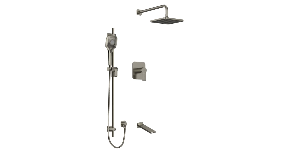 Rohl FRESK-TFR45BN-KIT Fresk Thermostatic Shower System with Shower ...
