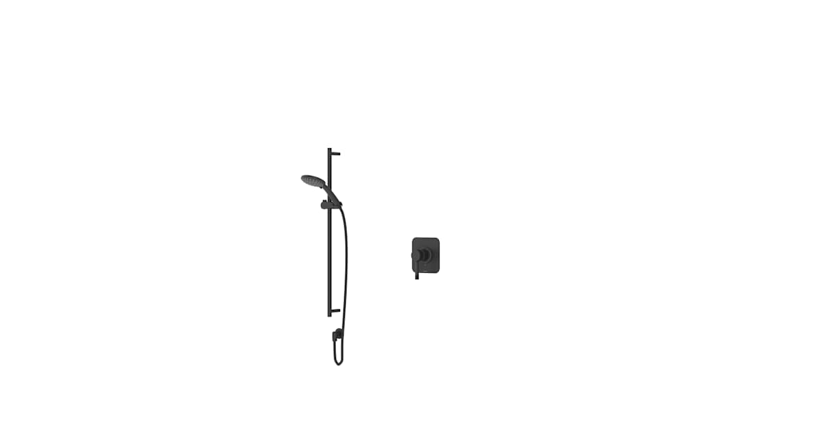 Rohl GRACELINE-TMB51W1LMMB-KIT Graceline Pressure Balanced Shower ...