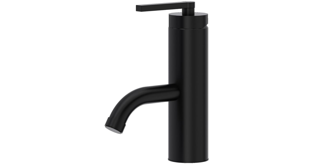 Rohl LB01D1LMMB Lombardia 1.2 GPM Single Hole Bathroom Faucet with Pop ...