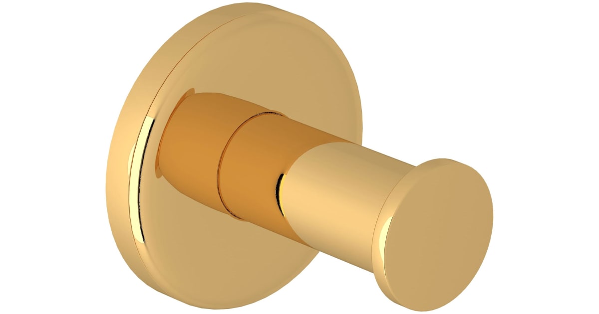 Rohl LO7IB Lombardia Single Robe Hook | Build.com