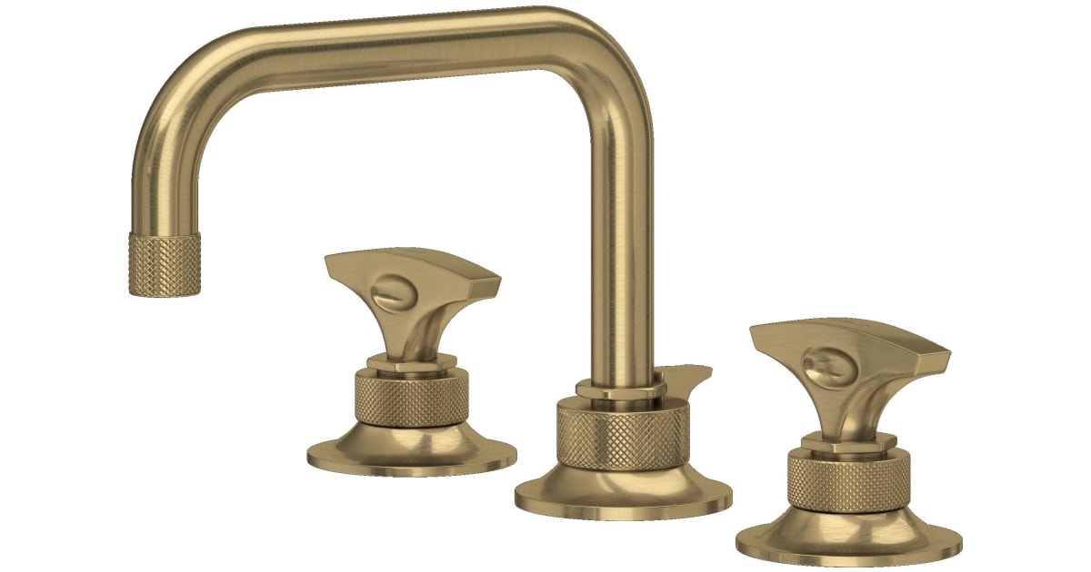 Rohl MB2009DMAG-2 Graceline 1.2 GPM Widespread Bathroom Faucet with Pop ...