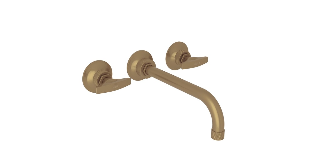 Rohl MB2037DMFB Michael Berman Wall Mounted Roman Tub Faucet with Lever ...