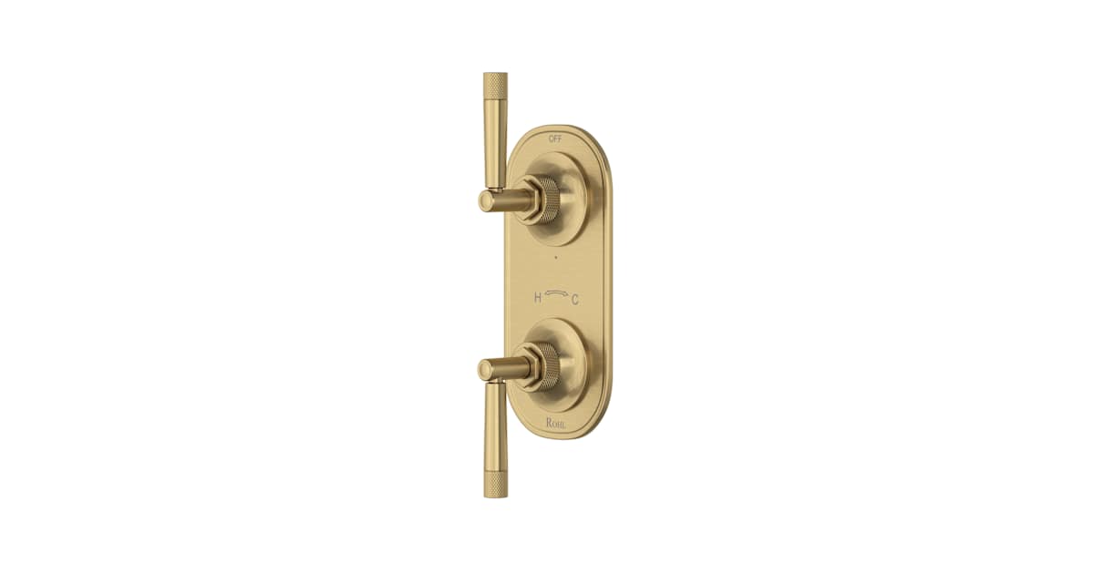 Rohl MB2090LMAG Graceline Five Function Thermostatic Valve Trim Only ...