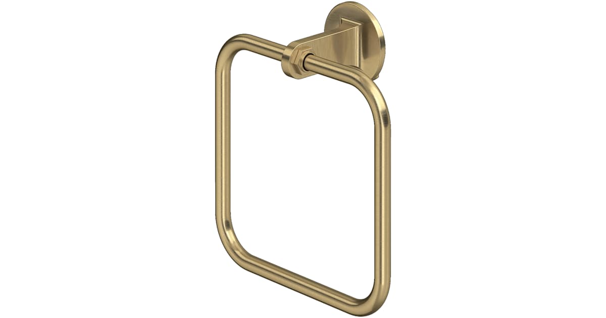 Rohl MD25WTRAG Modelle 8" Wall Mounted Towel Ring | Ferguson Home