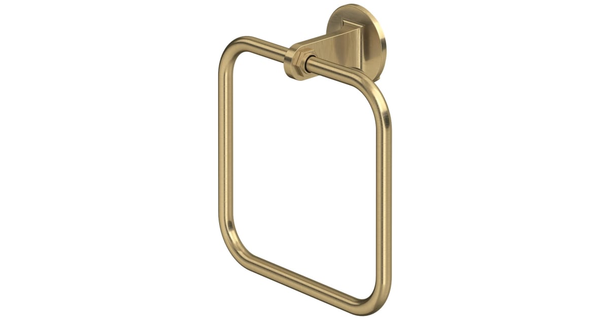 Rohl MD25WTRAG Modelle 8" Wall Mounted Towel Ring | Build.com