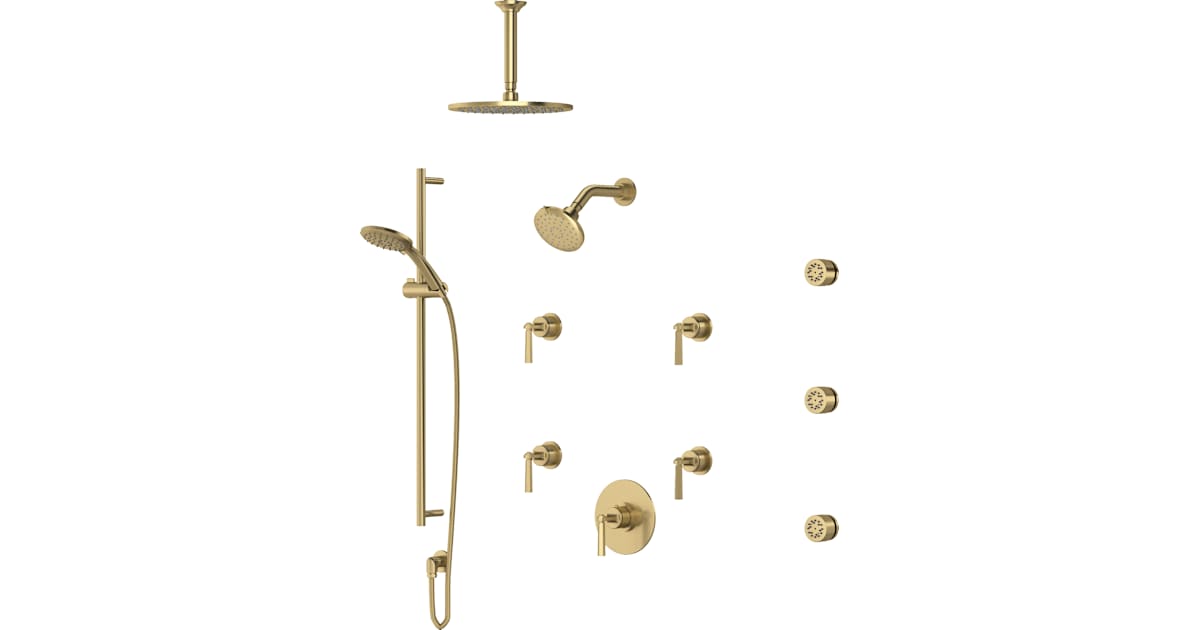 Rohl MODELLE-TMD13W1LMAG-KIT Modelle Thermostatic Shower System with ...