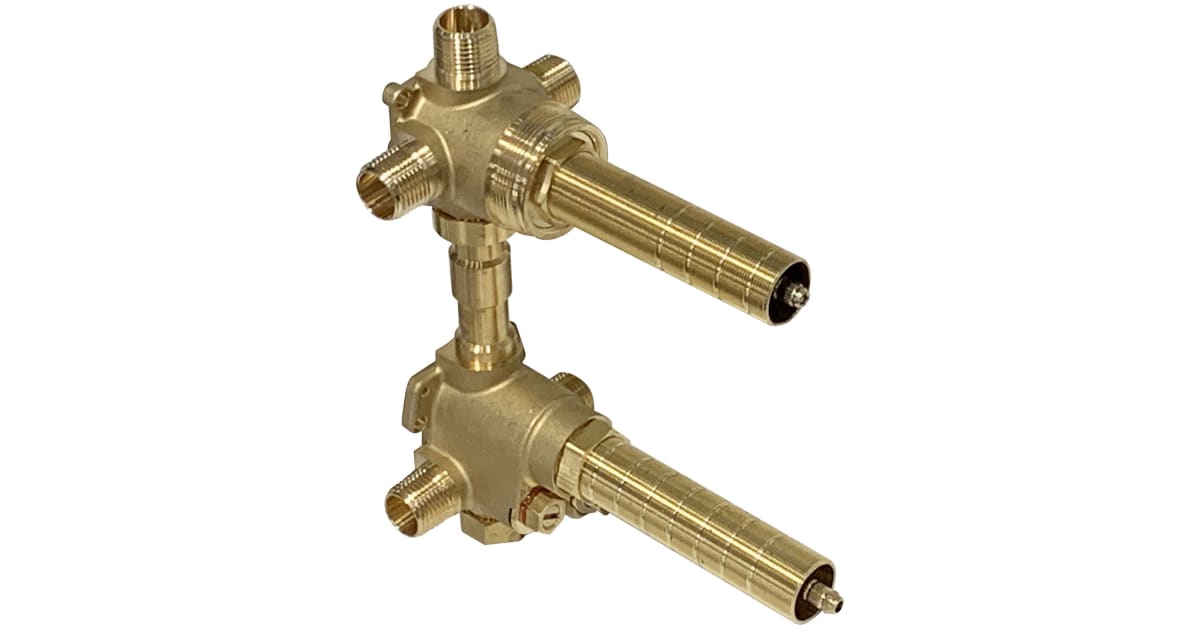 Rohl R1053BD 1/2" Thermostatic Rough Valve-In With Integrated Dedicated ...