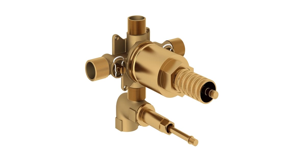 Rohl RCT-2 Pressure Balanced Rough In Valve with Diverter and Service ...