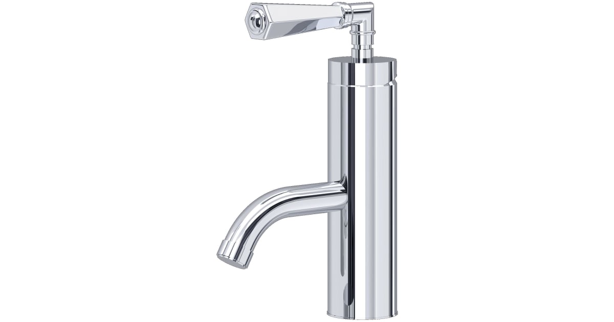 Rohl SG01D1LMAPC San Giovanni 1.2 GPM Single Hole Bathroom Faucet with ...