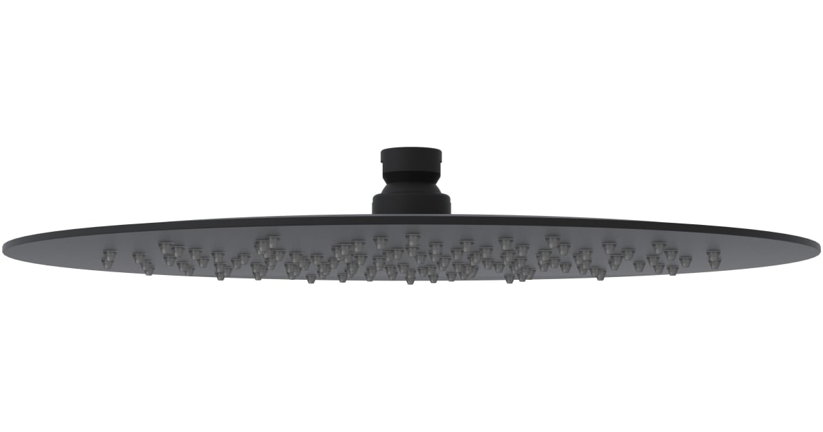 Rohl SLM03MB Spa Shower 1.8 GPM Single Function Rain Shower Head ...