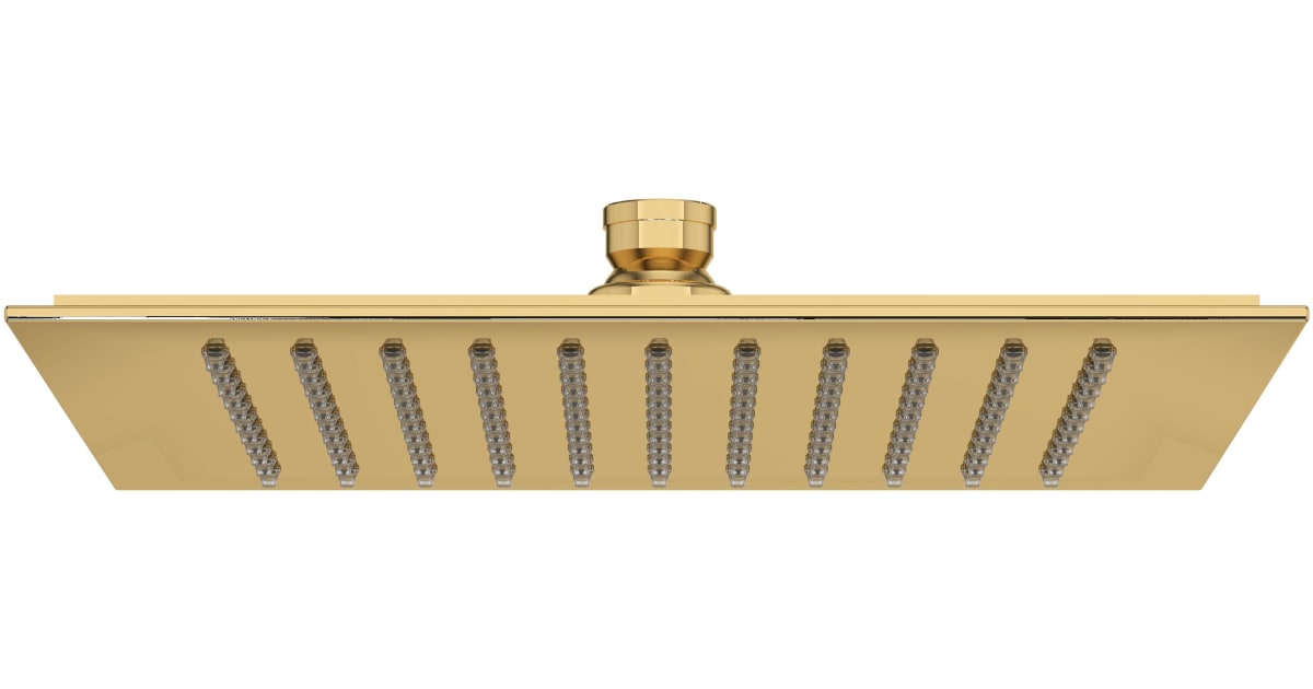 Rohl SLM05IB Spa Shower 1.8 GPM Single Function Rain Shower Head ...