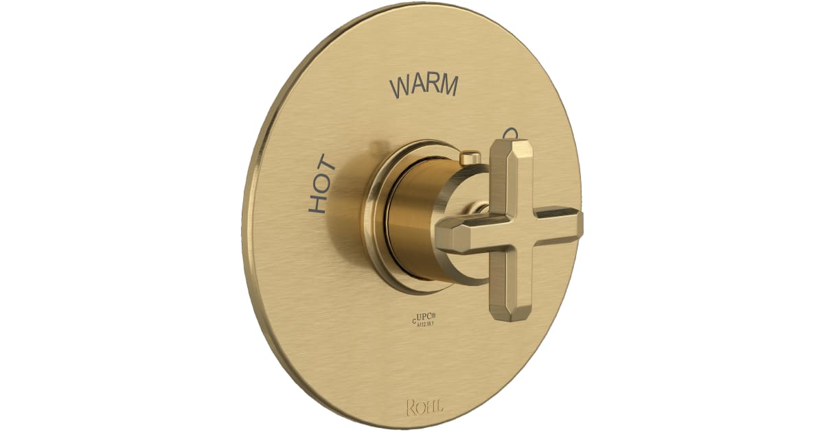 Rohl TAP13W1XMAG Apothecary Thermostatic Valve Trim Only with Single ...