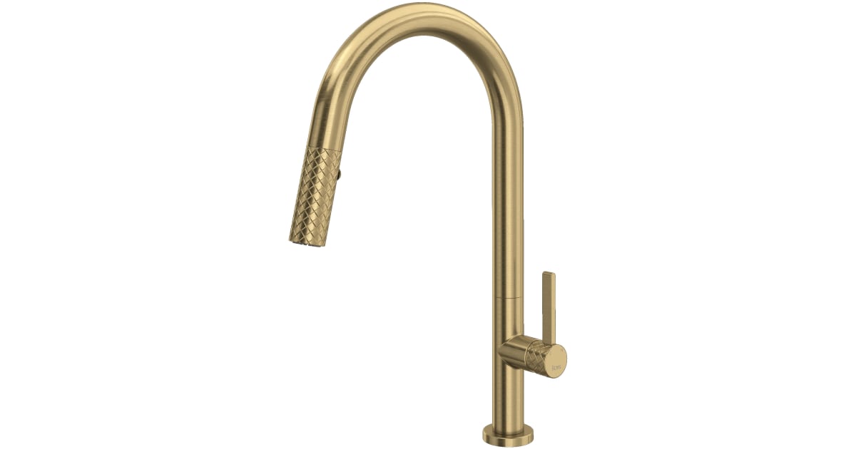 Rohl TE55D1LMAG Tenerife 1.75 GPM Single Hole Pull Down Kitchen Sink ...
