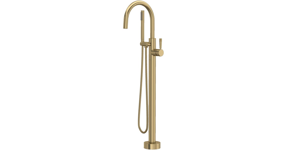 Rohl TMB06HF1LMAG Graceline Floor Mounted Tub Filler with Built-In ...