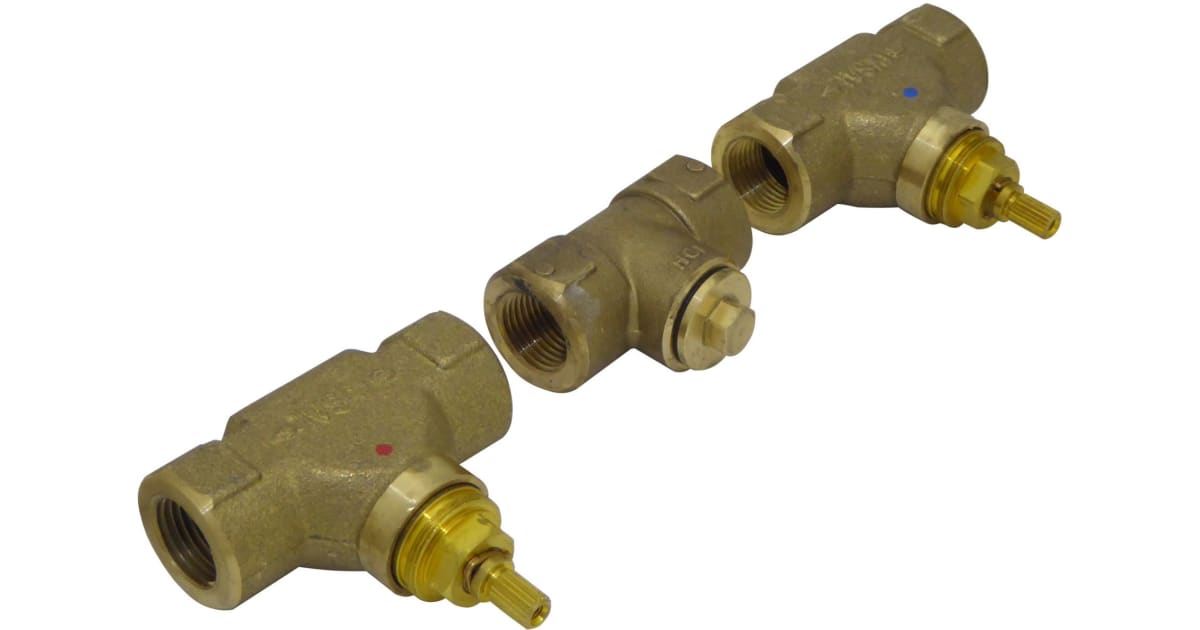 Rohl ZAC3351104BO 1/2" Wall Mount Lavatory Rough-In Valves | Ferguson Home