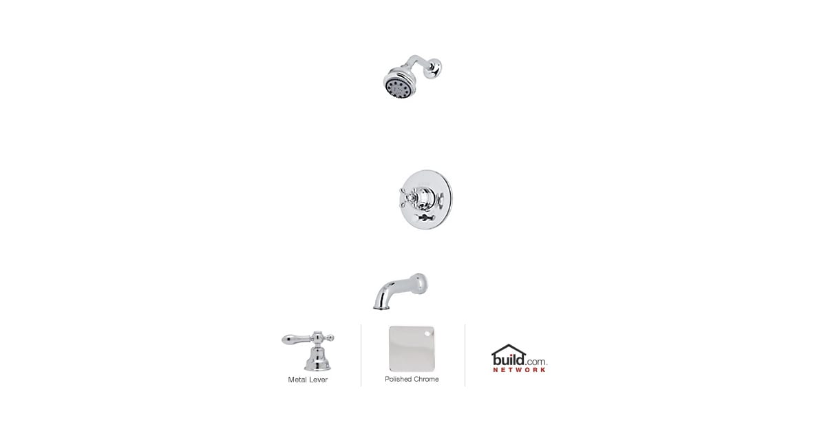 Rohl ACKIT21LM-APC Cisal Shower System with Pressure Balanced Valve ...