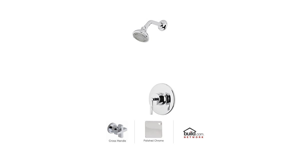 Rohl LOKIT20XM-APC Lombardia Shower System with Shower Head, Shower Arm ...