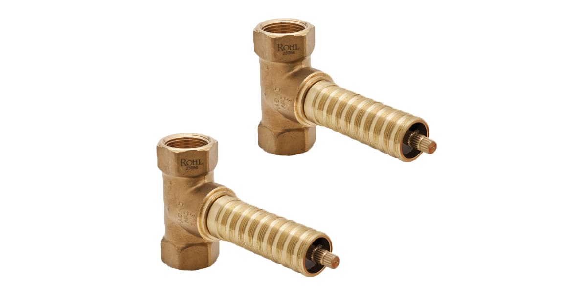 Rohl R1040R-2 Volume Control Rough In Valves for Shower System - Set of ...