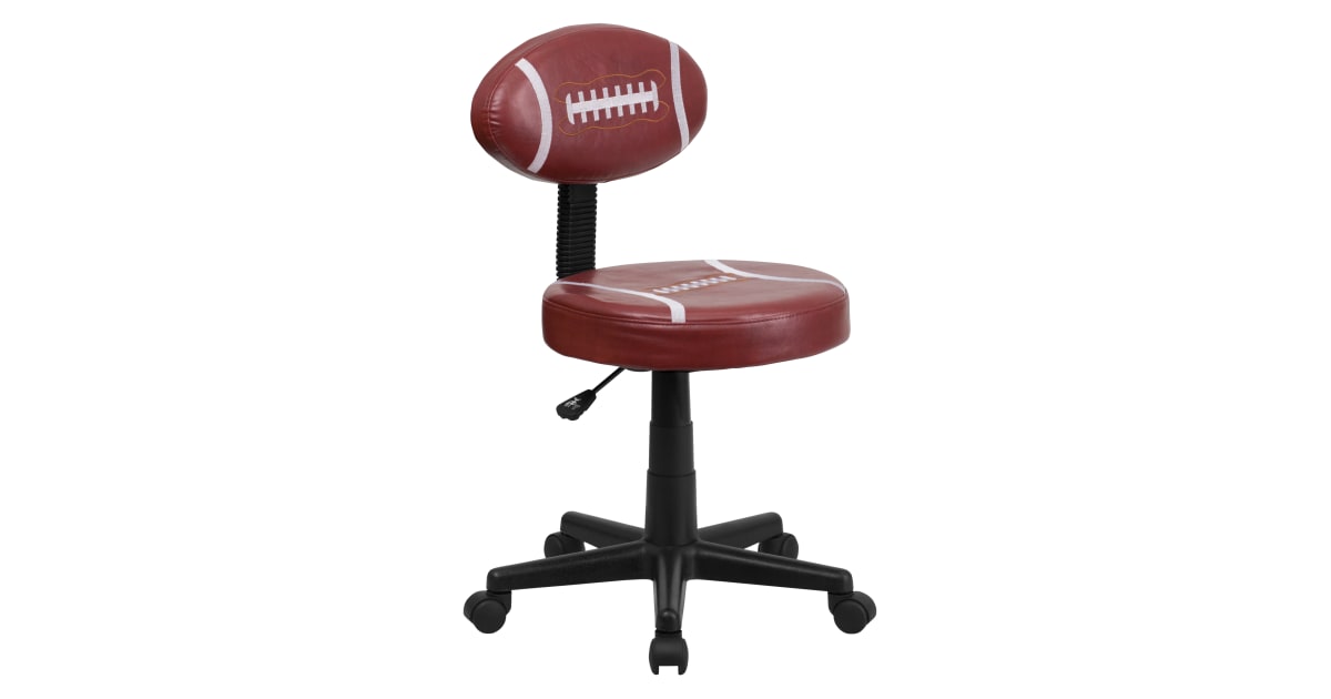 Roseto FFIF55212 Football 23" W Adjustable Youth Office Desk Armless ...
