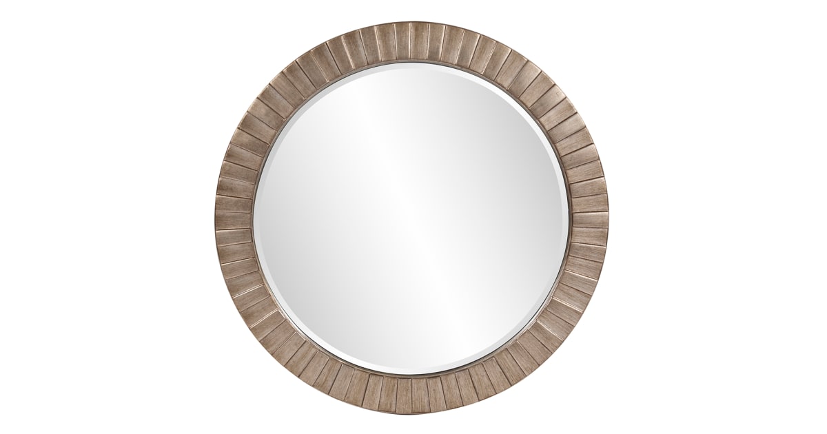 Roseto HEMIR20705SL 35" X 35" Framed Wall Accent Mirror | Ferguson Home