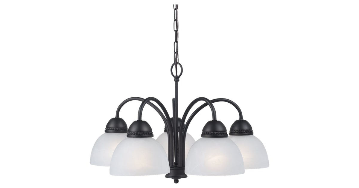 Royce RC400/5DW-23 Five Light Chandelier from the Westlake Collection ...