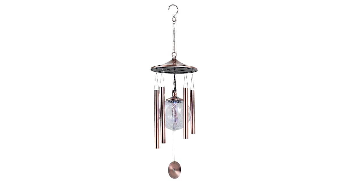 Royce RL50023B-65 Six Light Wind Chime from the Battery Operated LED ...