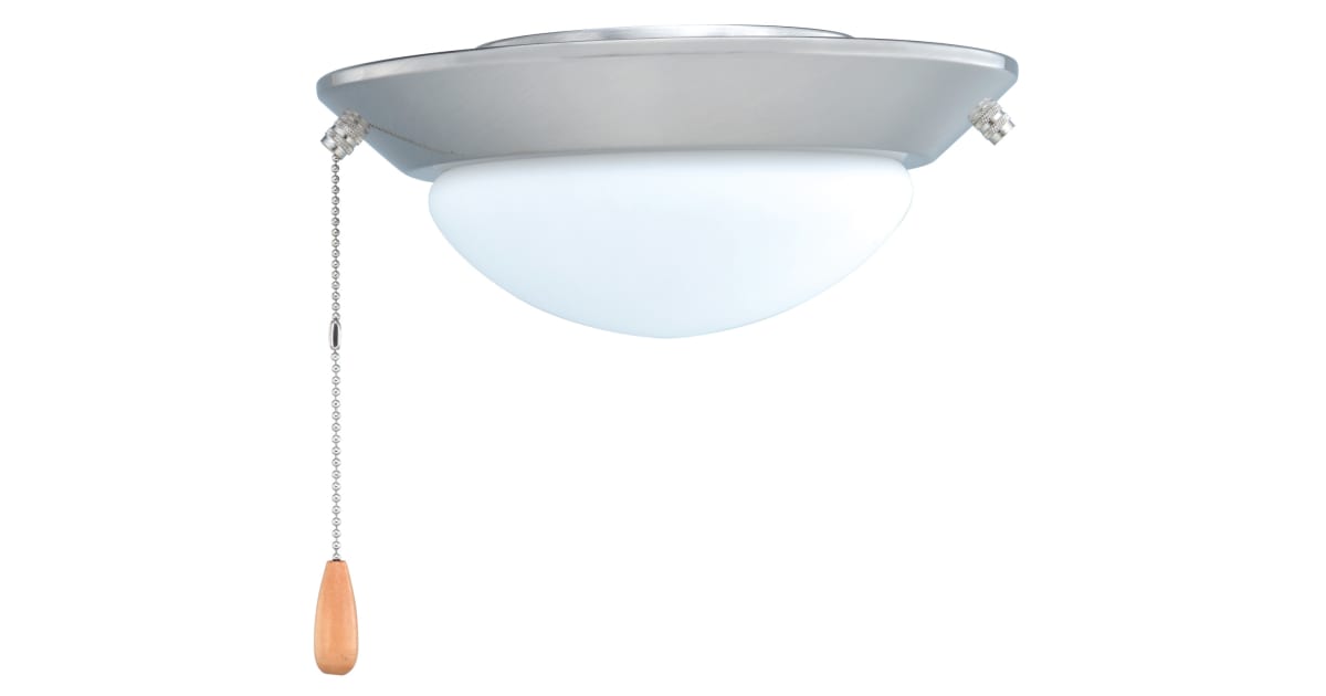 RP Lighting and Fans 1RP82BN-ES 11" Wide Single Ceiling Fan Light Kit ...