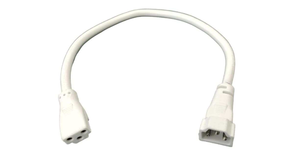 RP Lighting and Fans 897CN-12 Under Cabinet 12 Inch Connector Cord ...