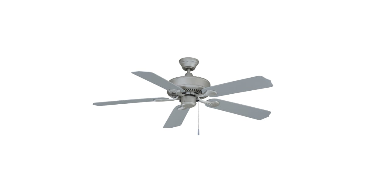 RP Lighting and Fans 1015W-BP-BP Sunset 52" 5 Blade Indoor / Outdoor ...