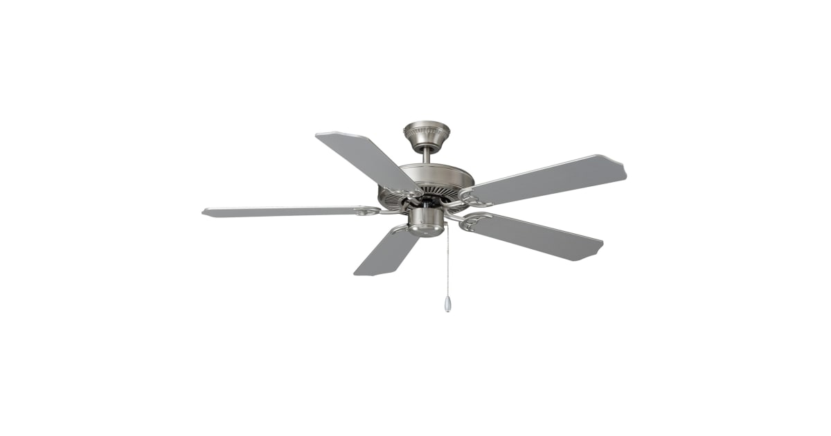 RP Lighting and Fans 1032-1BN-BN Desert Moon 52" 5 Blade Indoor Ceiling ...