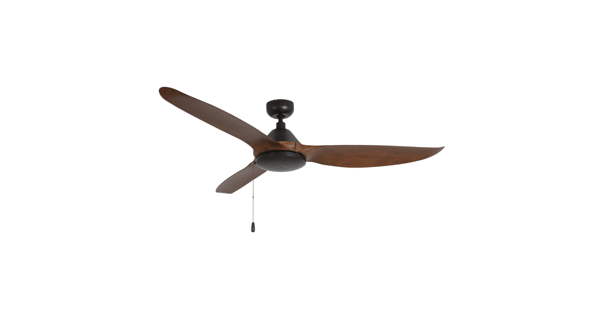 RP Lighting and Fans 1072OB-WT-PC Colibri 60" 3 Blade Indoor Ceiling ...