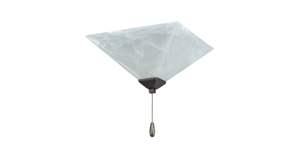 RP Lighting and Fans 1RP19OB-D 8-1/2" Semi-Flush Ceiling Fixture ...